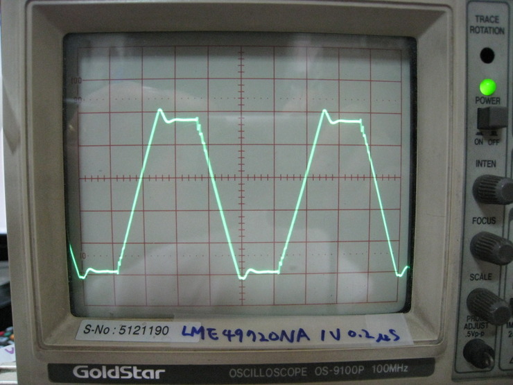 (2011.04.12) OPAMP LM4562, LME49710, LME49720, LME49860 응답파형 측정.. : 네이버 블로그