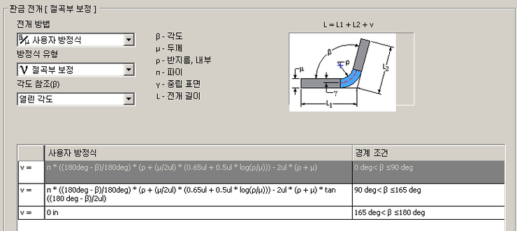 Inventor(V2008) K-Factor 계산 및 Solidworks(V2010) K-FACTOR : 네이버 블로그