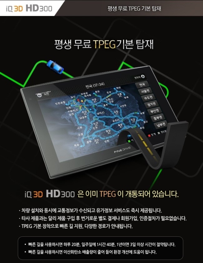 파인드라이브 iQ 3D HD300 리얼타임 스마트퀵 ② : 네이버 블로그