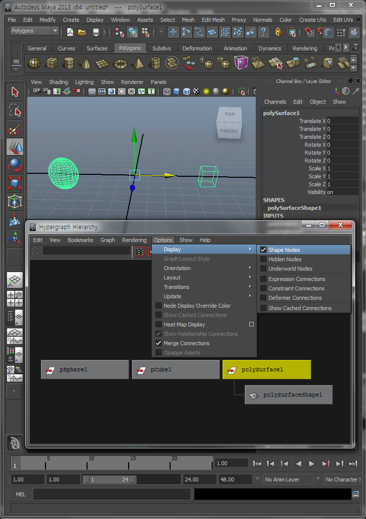 Maya 모델링할 때 노드 정리 해줘야 하는 Mesh 명령들 : 네이버 블로그