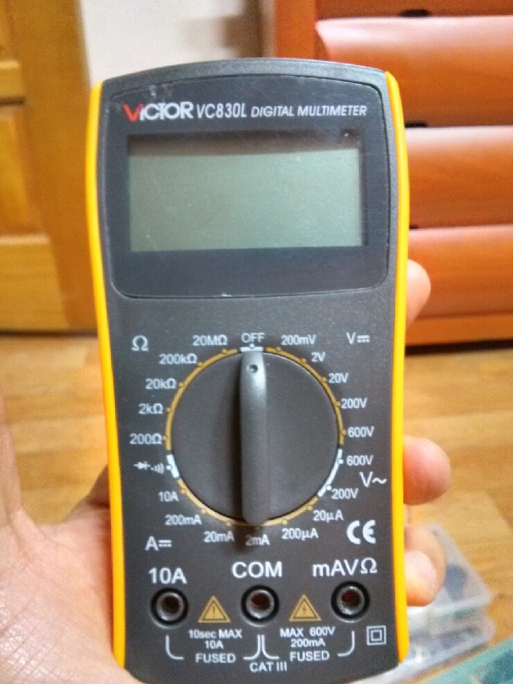 VICTOR VC830L 퓨즈교체하기 : 네이버 블로그