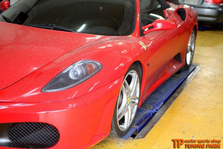 페라리 F430 스파이더 디퍼런셜컨트롤벨브+배기매니폴드크렉 알곤용접작업. : 네이버 블로그