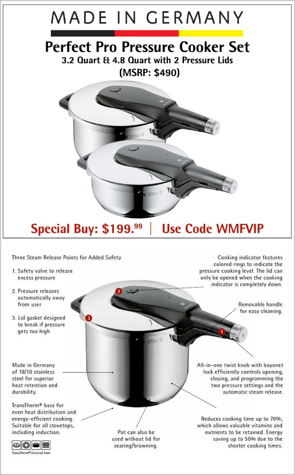 WMF 독일산 Perfect Pro 압력밥솥 $490 $199.99 : 네이버 블로그