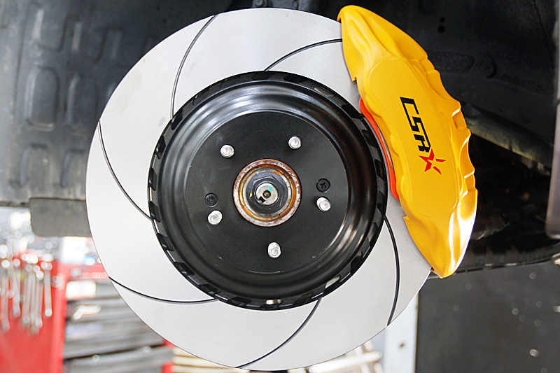 순정 휠에 허브스페이서 없이!! 3가지 color 'CSR 6G' 6P브레이크 : 네이버 블로그