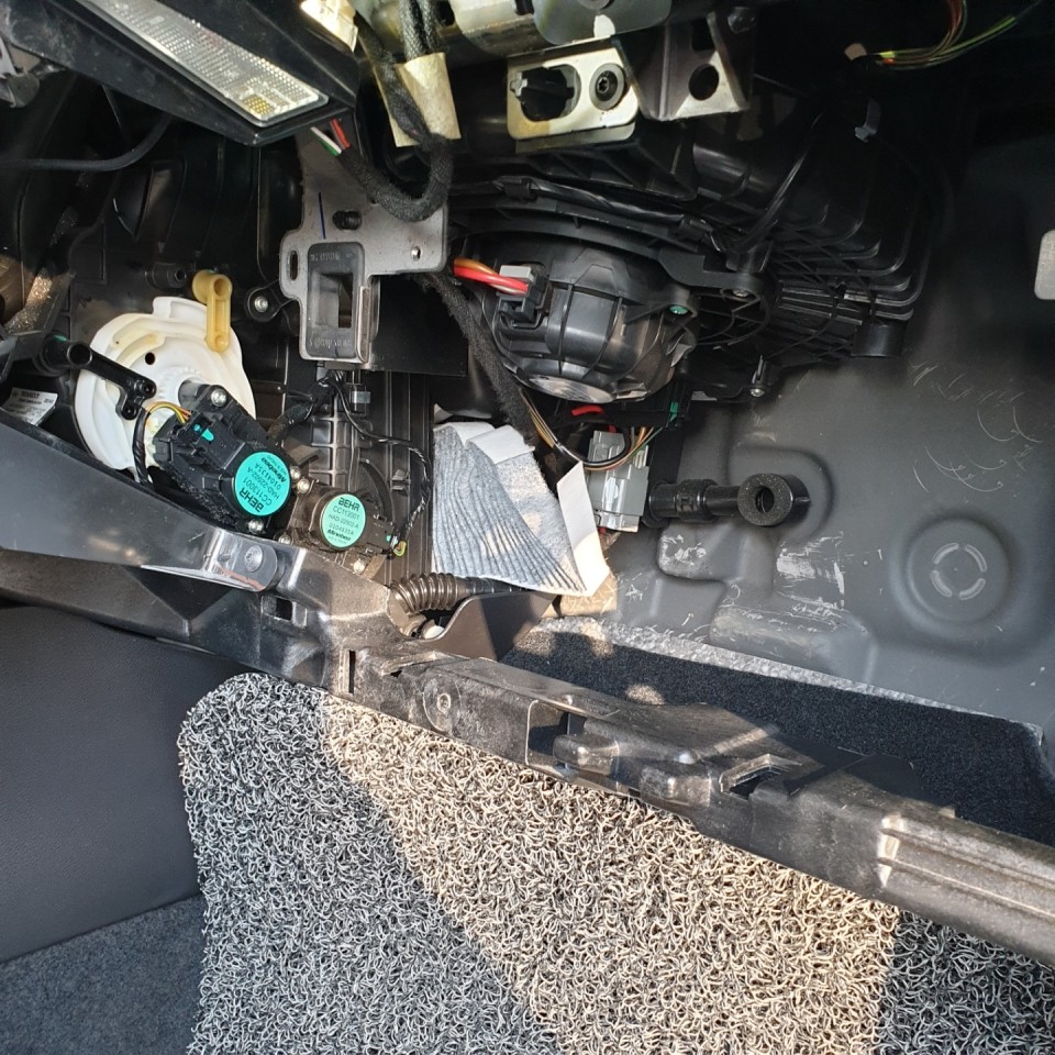 SM5 TCE 에어콘 필터& 블로우 모터 청소 : 네이버 블로그