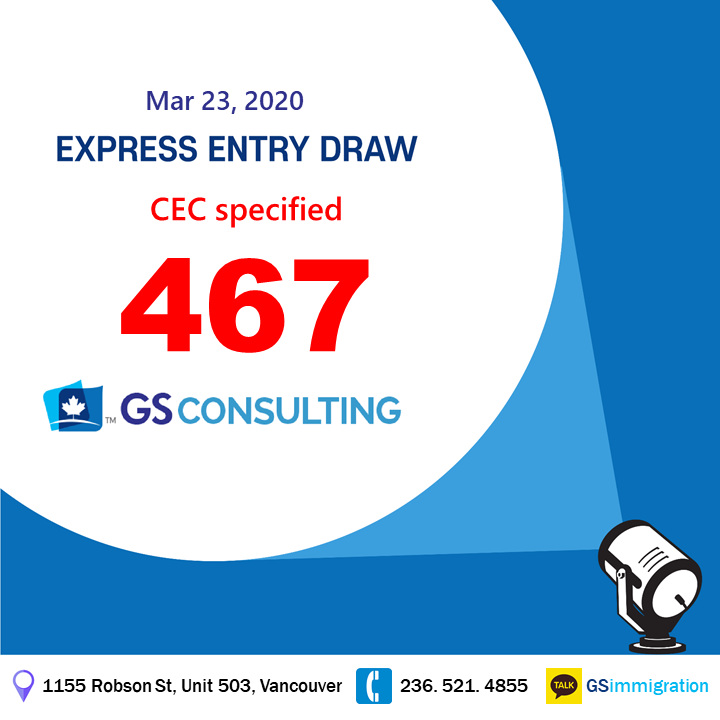 캐나다이민, EE Draw – CEC Specified (Mar 23, 2020) : 네이버 블로그