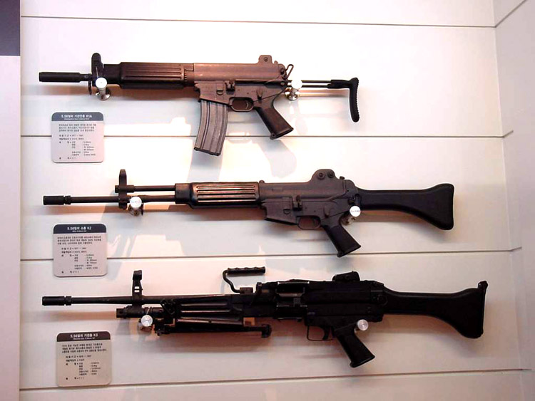 한국군 총기류(K1A~XK-13, 저격소총 등) : 네이버 블로그