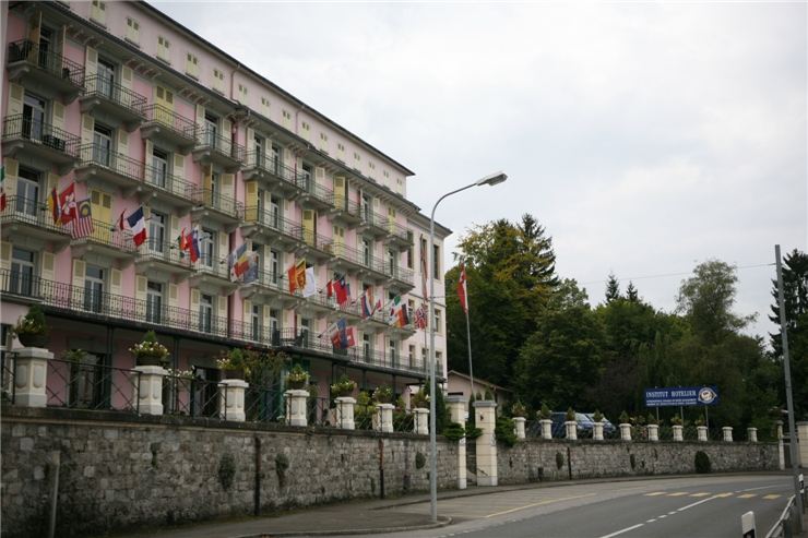 [스위스호텔학교/요리유학/호텔유학]국내 외식권위자인 경기대 나정기 교수 스위스 "Cesar Ritz" College 탐방 ...