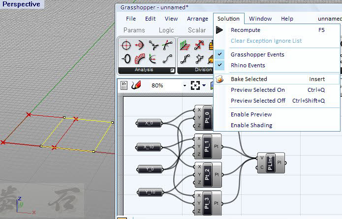 Grasshopper Tutorial Basic (제 2 부) Parameters : 네이버 블로그